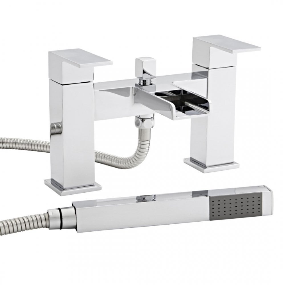 Kartell KVIT Phase Bath Shower Mixer - Chrome — Bathroom Nation