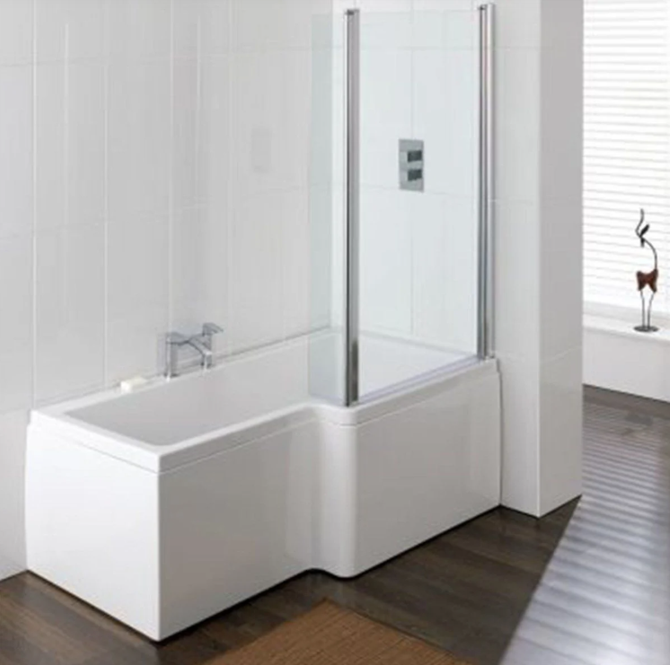 Carron Quantum 1600mm L-Shaped Bath Panel — Bathroom Nation